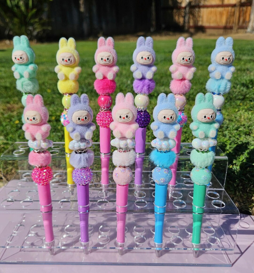 Labubu Beaded Pens (refillable) - Etsy