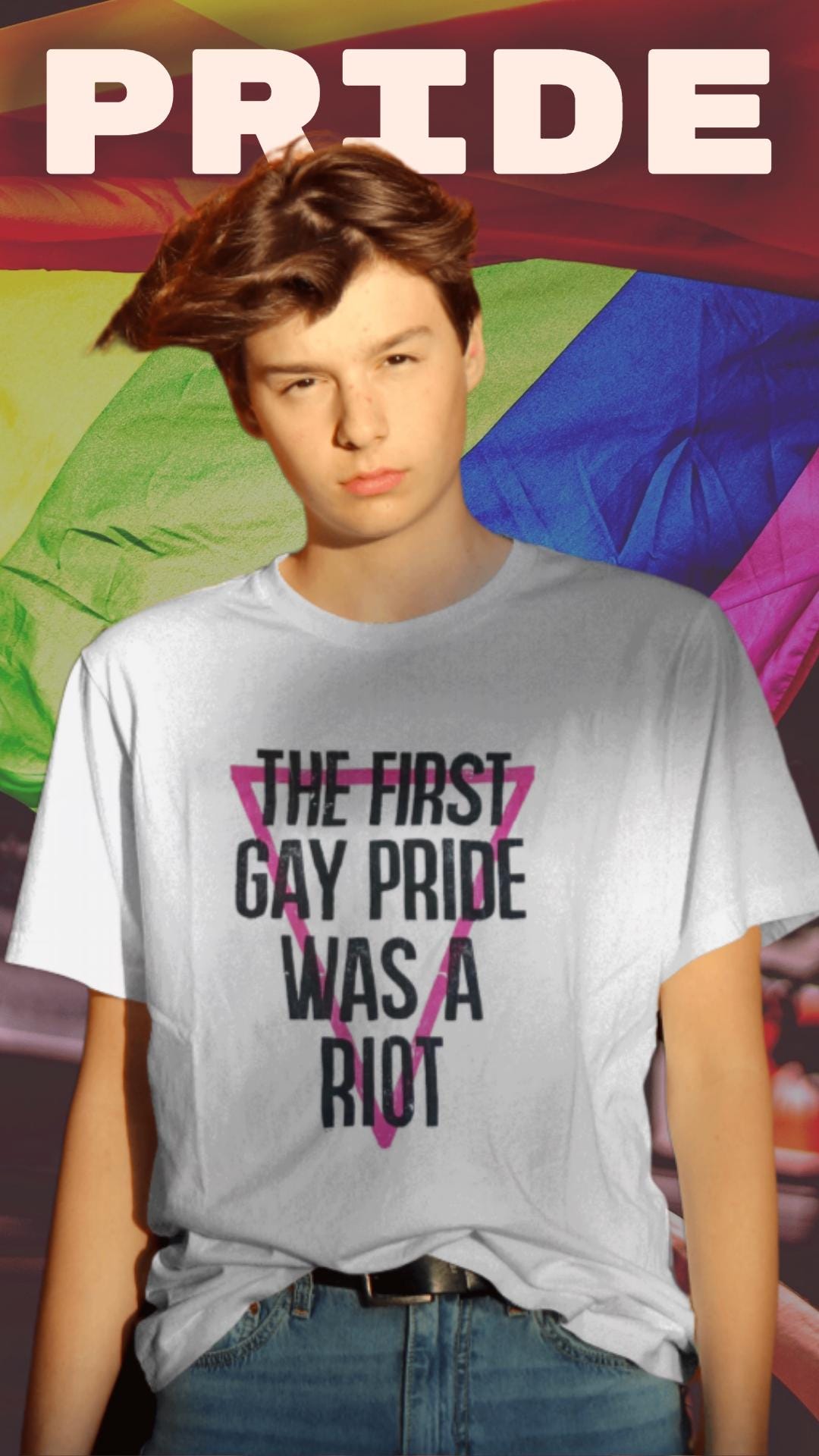Vintage 90's Gay Pride Liberation T-shirt, Pride, LGBTQ+, First Pride ...