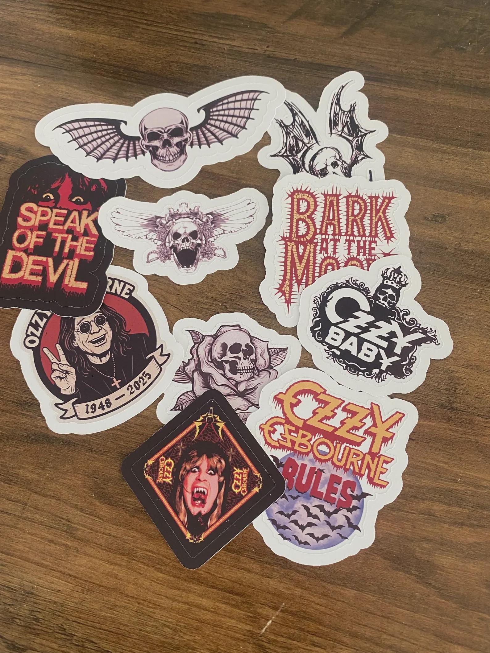 Heavy Metal English Rock Band Black (SABBATH) Stickers - Etsy