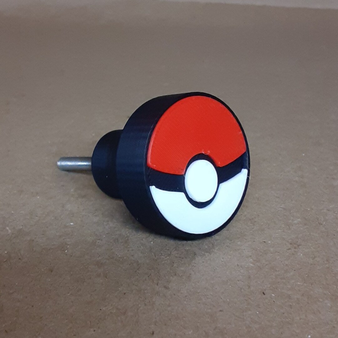 Poke Ball Pokemon Inspired Drawer Pulls / Knobs - Etsy