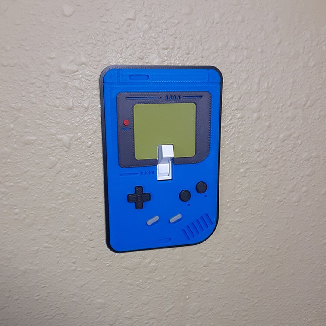 Original Gameboy Inspired Light Switch Cover (blue) - Etsy