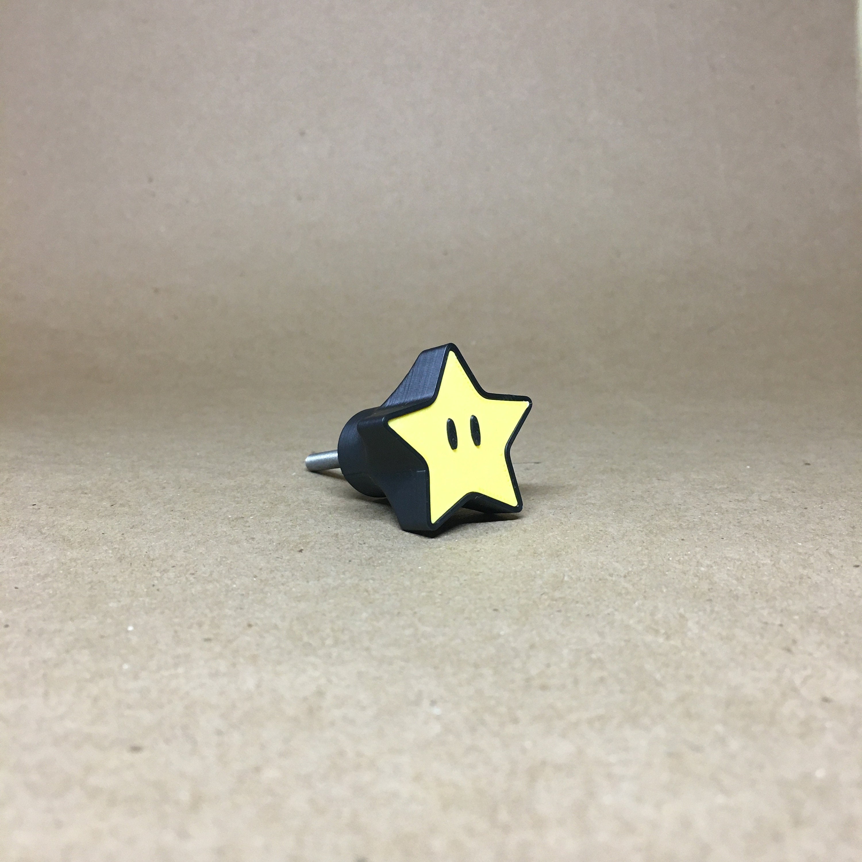 Starman | Mario Inspired Drawer Pulls / Knobs - Etsy