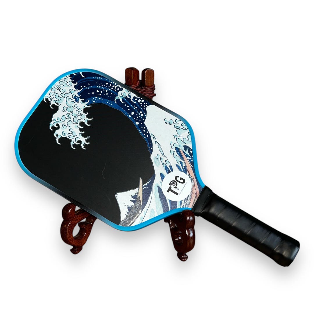 Limited Edition Pickleball Paddle & Unique Stand | Japanese-inspired ...