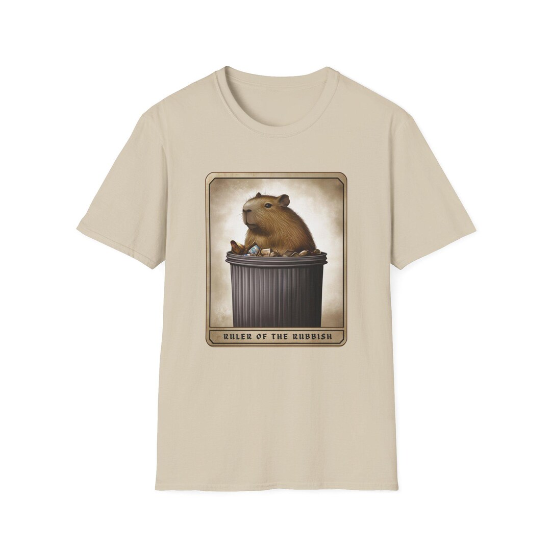 Capybara Tarot Card Cute Capybara Tshirt Capybara Lover Gift Capybara ...