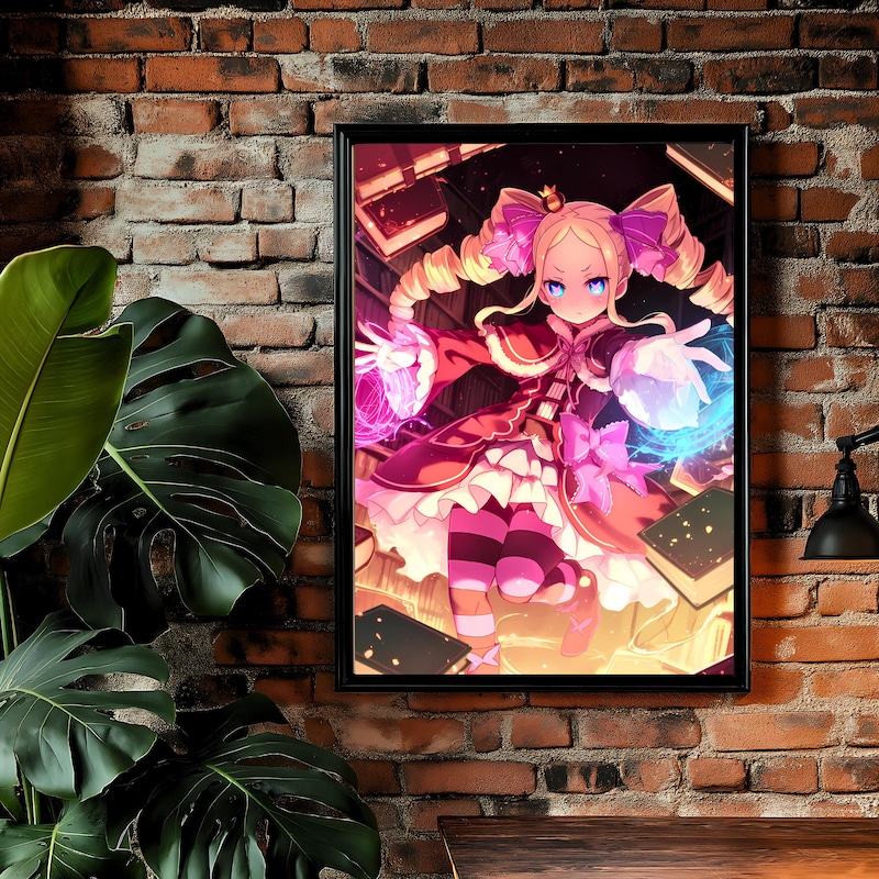 Re:zero Poster - Etsy