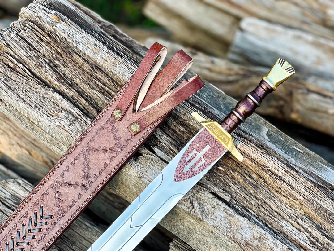 Percy Jackson Sword Replica – Riptide Metal Sword – Cosplay Prop ...