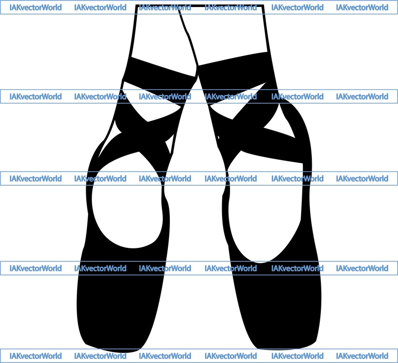 Ballet Shoes SVG | Doodle Ballet Slippers Clipart | Dancing Shoes Cut ...