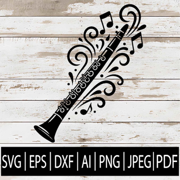 Clarinet Ornament - Etsy