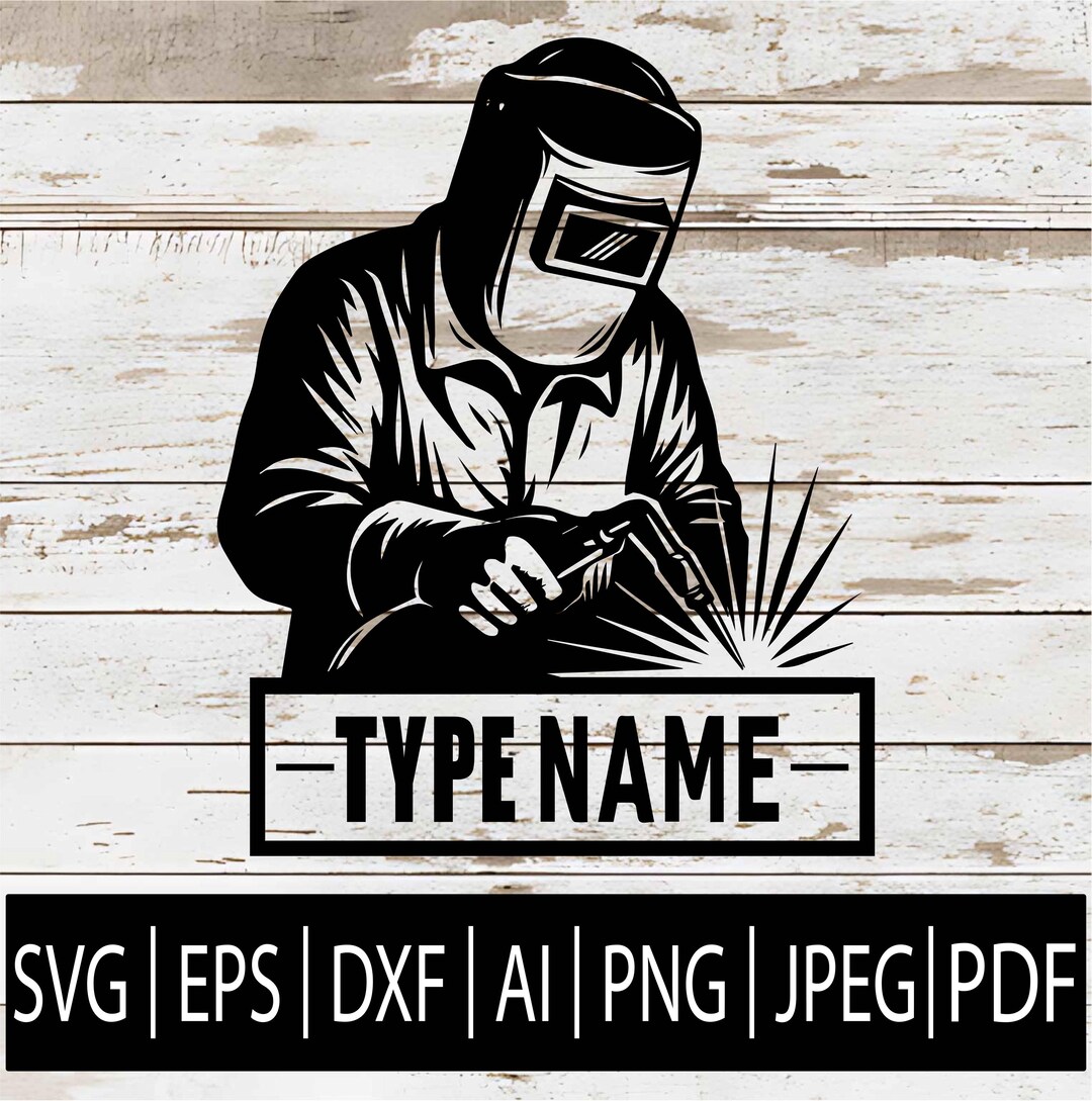 Welder Logo SVG | Professional Welding Service Logo Design | Metal ...