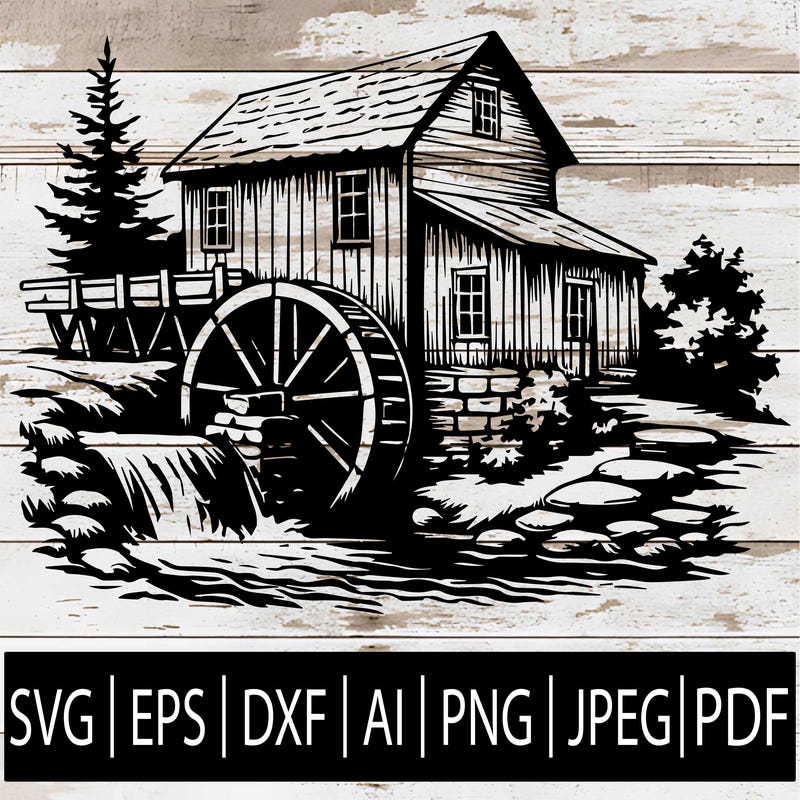 Mill Farmhouse - Etsy