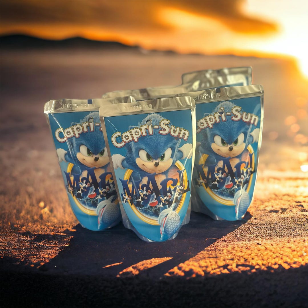 Capri-sun Sonic - Etsy