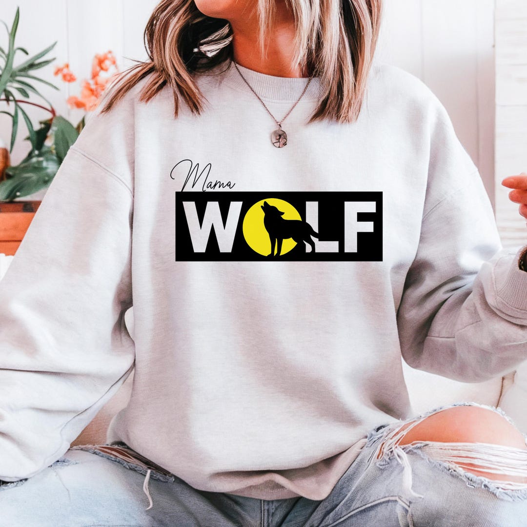 Wolf Mom Sweatshirt,reunion Gifts,tee,wild Animal Birthday Shirt ...