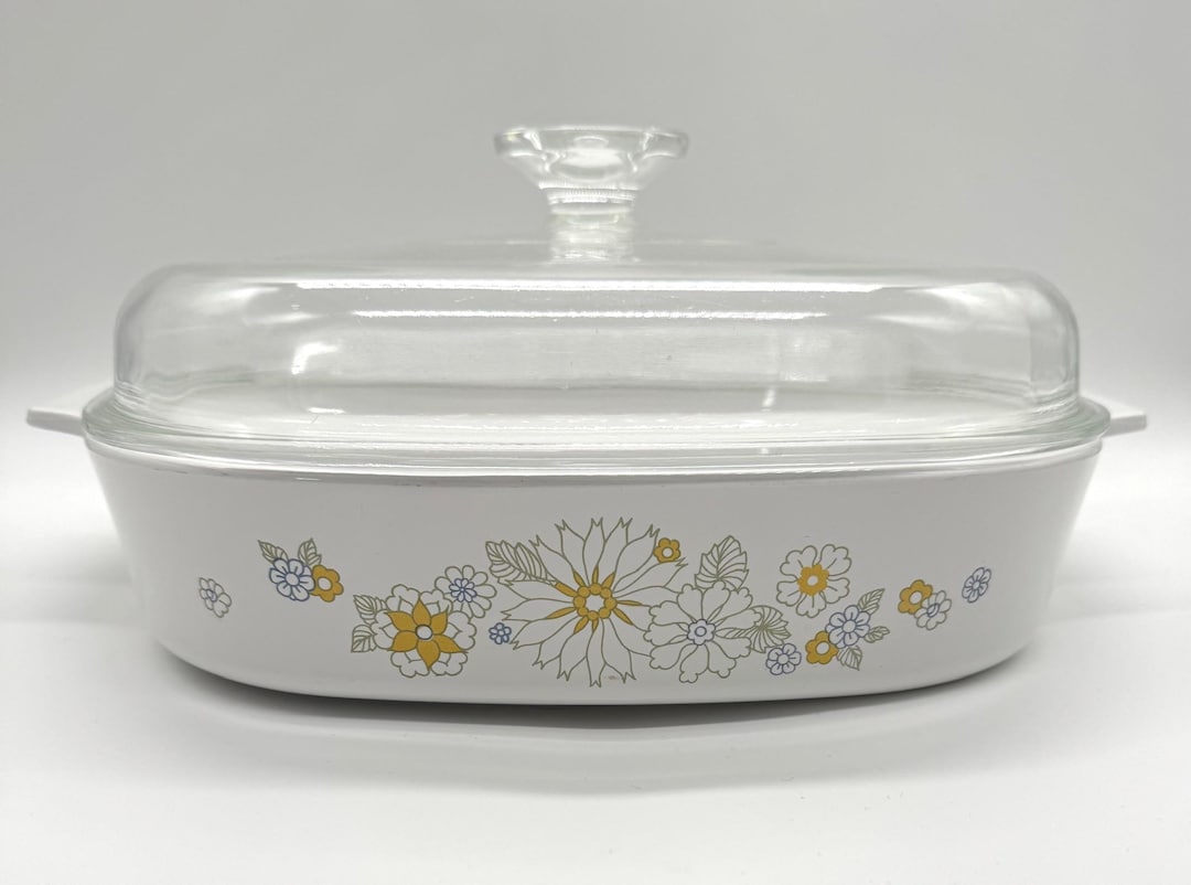 Vintage Corning Ware Floral Bouquet 2 1/2-quart Casserole Dish, Circa ...