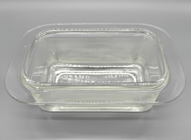 Vintage Heller Oven Glass Bakeware Loaf Pan by L&M Vignelli - Made in ...