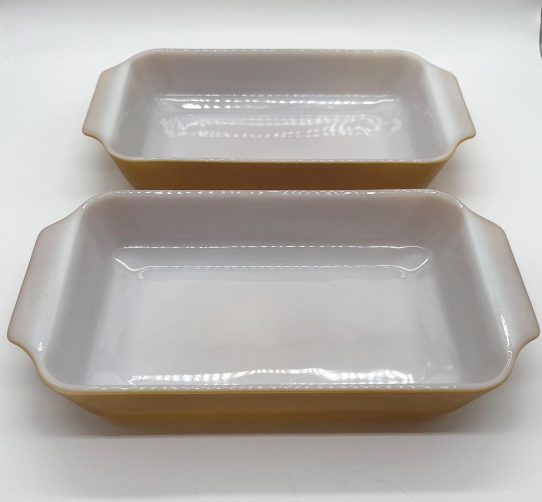 Vintage Anchor Hocking Fire-king Flame Orange Loaf Pans - Set of 2 - Etsy
