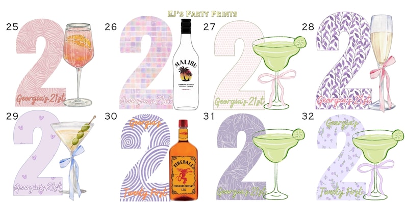 21st Birthday Sign (QUICK DELIVERY) - Etsy