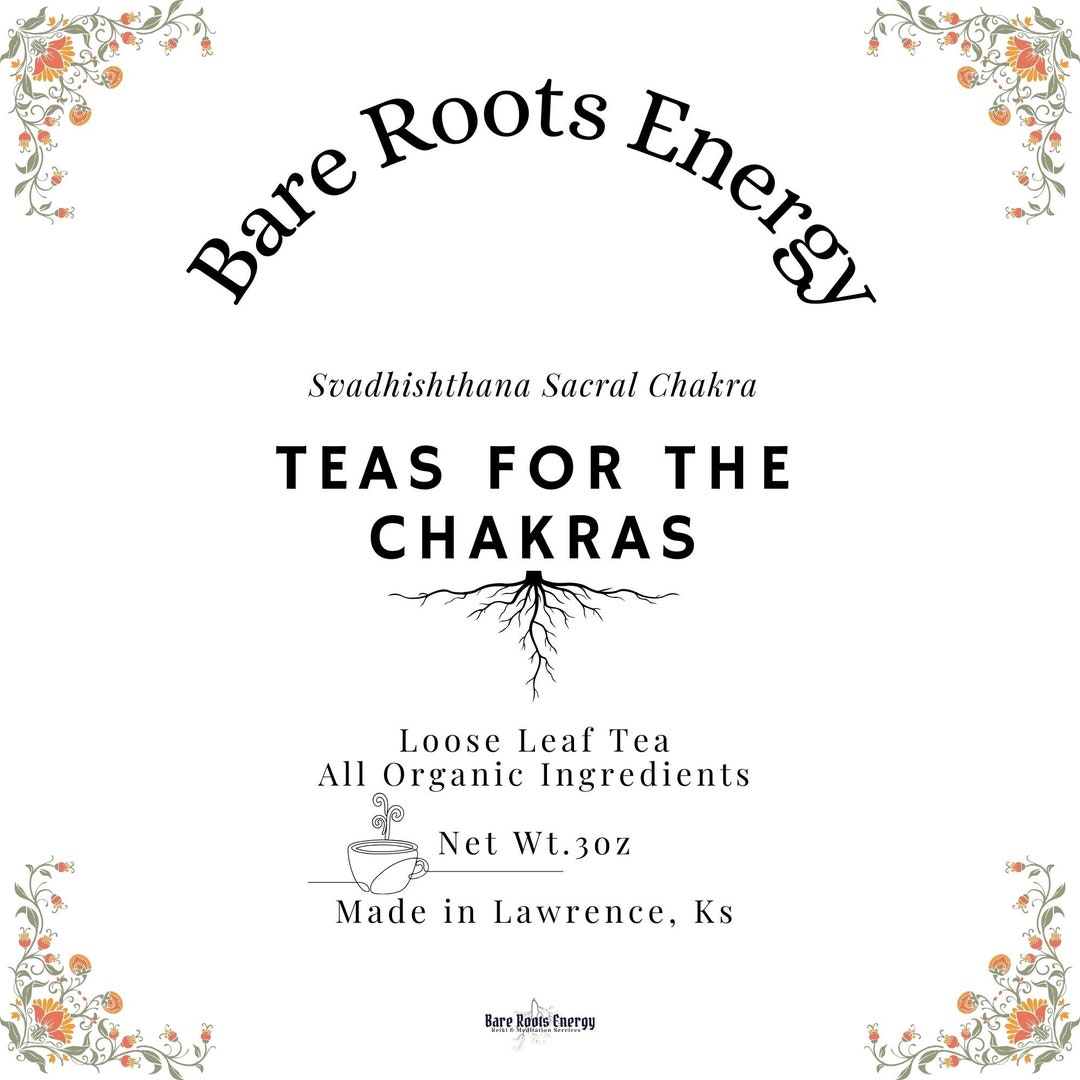 Tea for the Sacral Chakra | Bare Roots Energy - Etsy