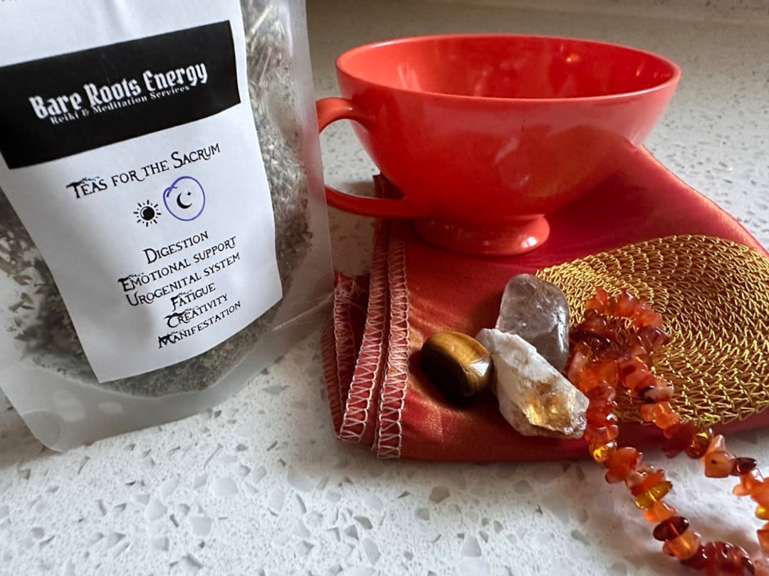 Tea Sets for the Chakras Sacral Chakra - Etsy