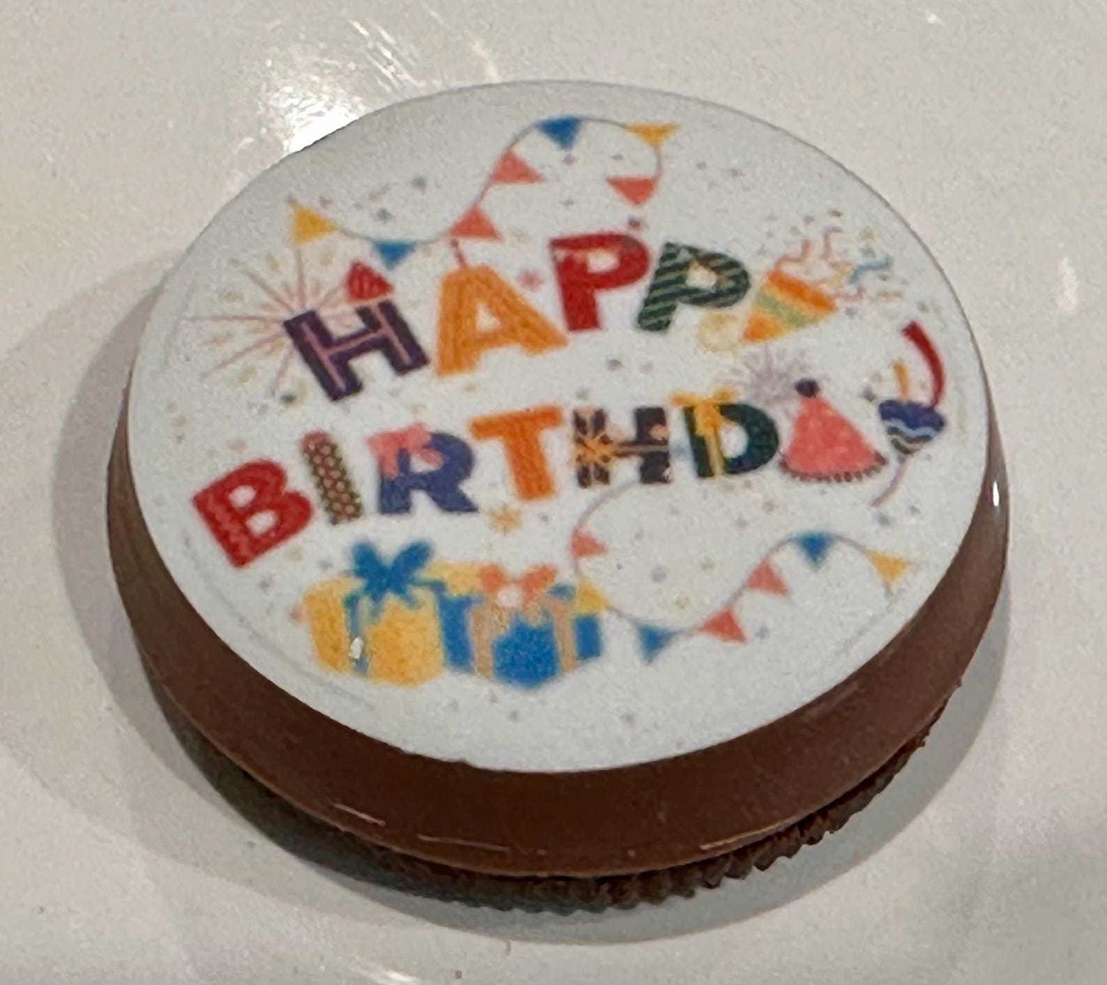 Chocolate Dipped Oreos - Happy Birthday - Box of 8 - Etsy