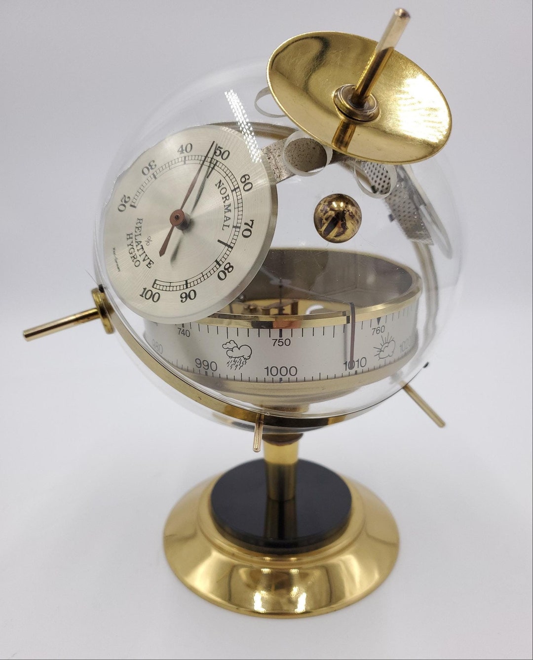 HUGER Sputnik Weather Station With Barometer, Hygrometer and ...