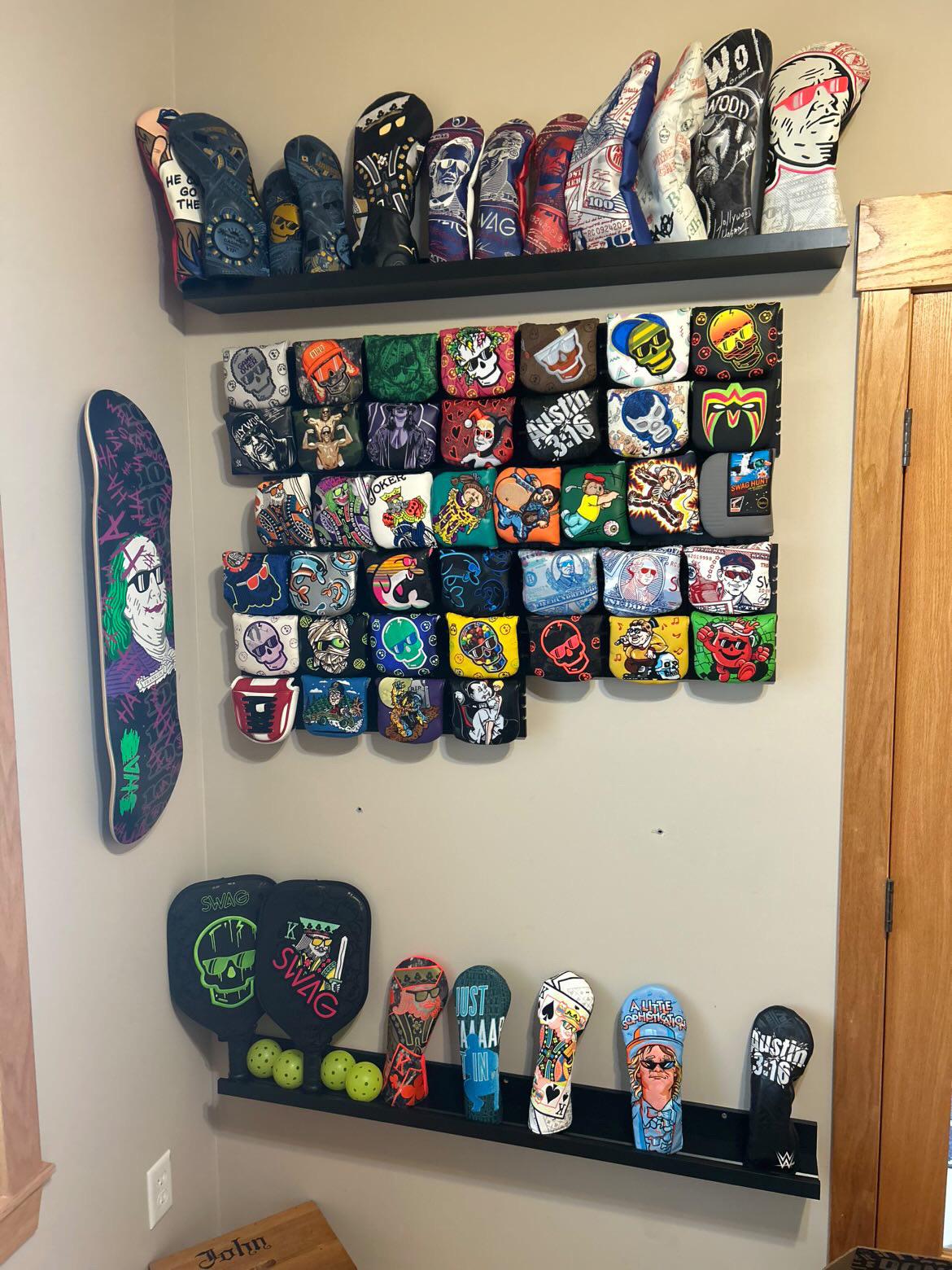 Golf Headcover Display - GRIDS MALLET - Etsy