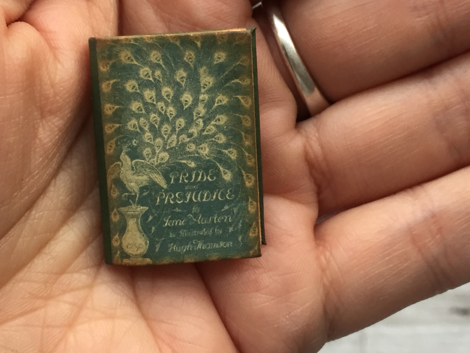 Micro Mini Book - Broach - Pin - Pride and Prejudice - Etsy