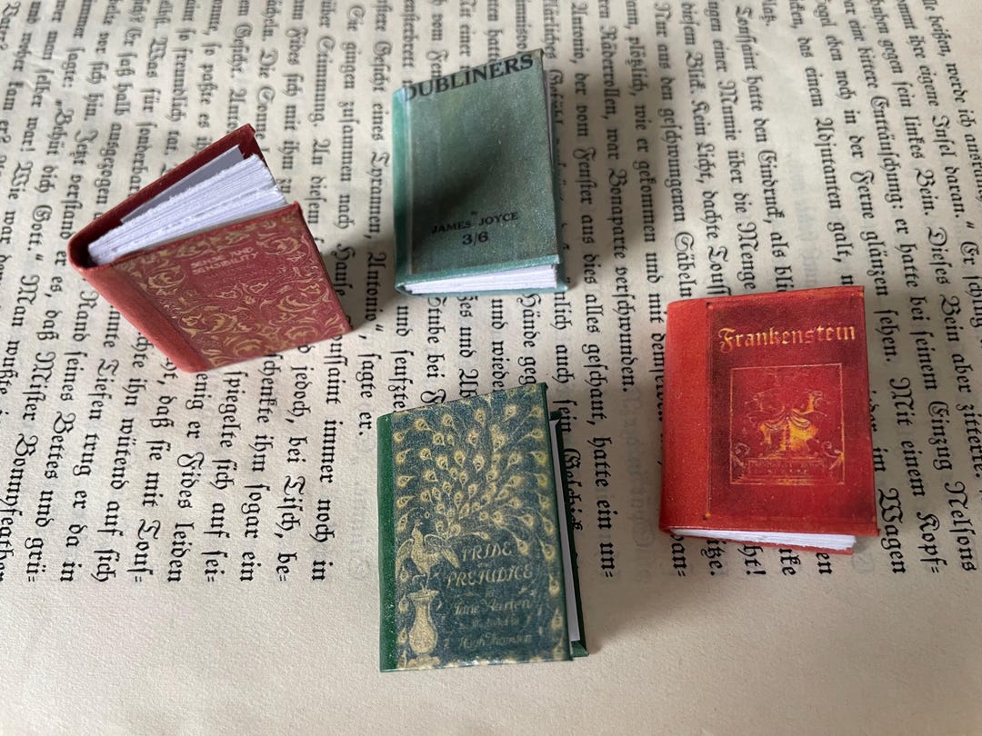 NEW: Mini Book Fridge Magnet - Classic Lit on Your Fridge - Etsy