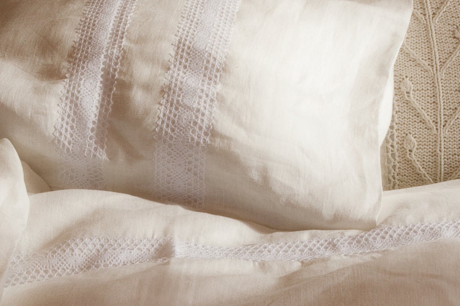 100% Linen Bedding FULL Set 6 Pcs KING SIZE Bed Linen Set - Etsy