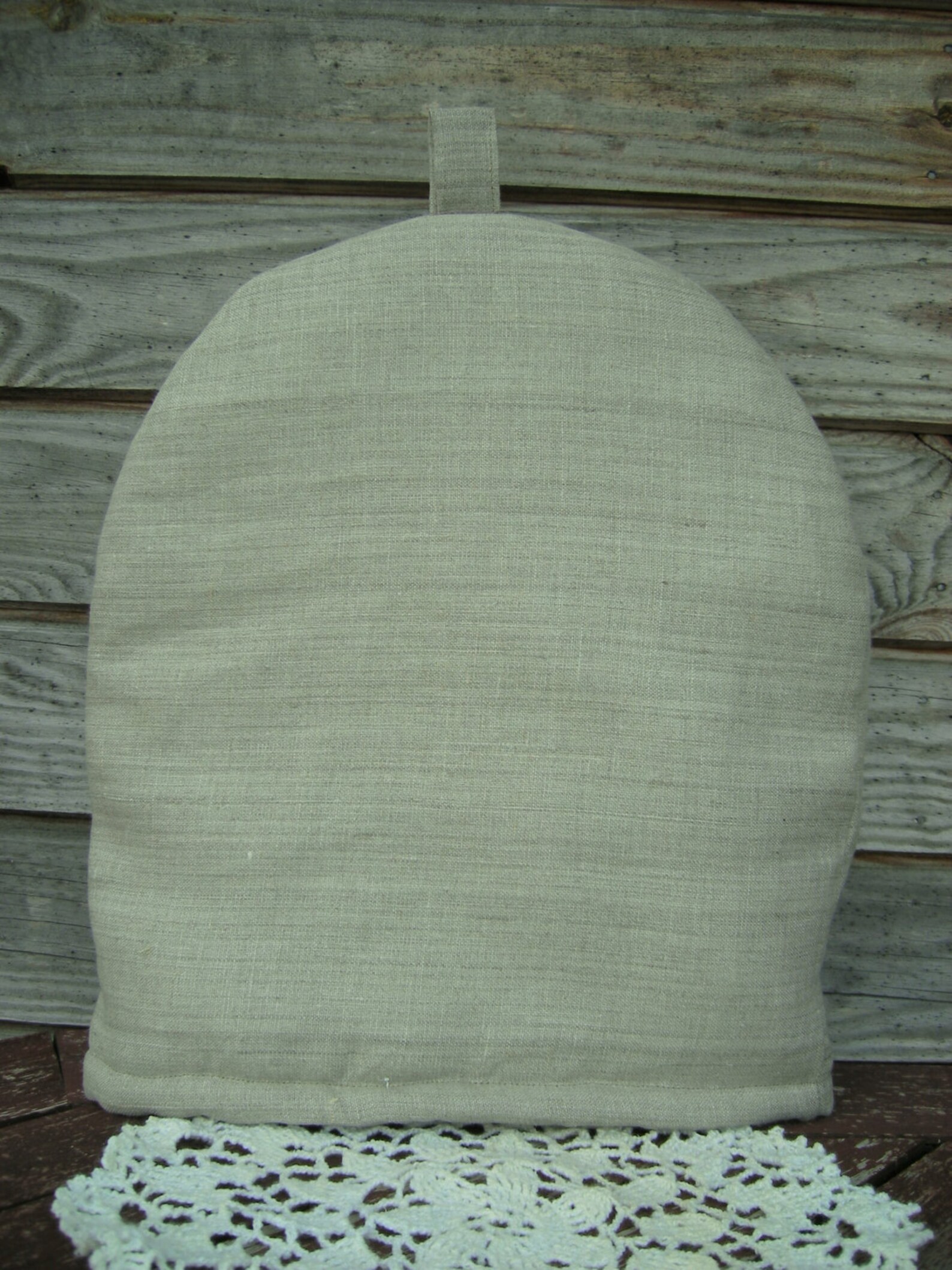 Linen Coffee Pot Cozy, Linen Cozy, Natural, Pure Linen Coffee Pot ...