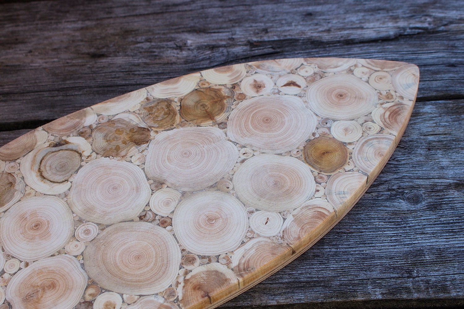 Juniper Wood Cutting Board Fish Natural Handmade Breadboard | Etsy