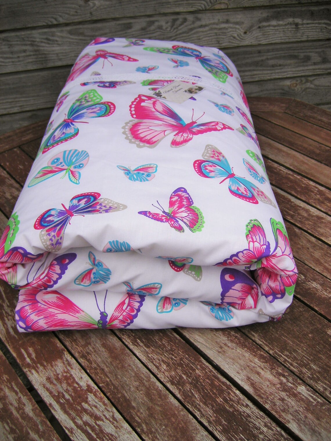 Butterfly Baby Bedding, Nursery Bedding, Cotton Baby Bedding, Baby Girl ...