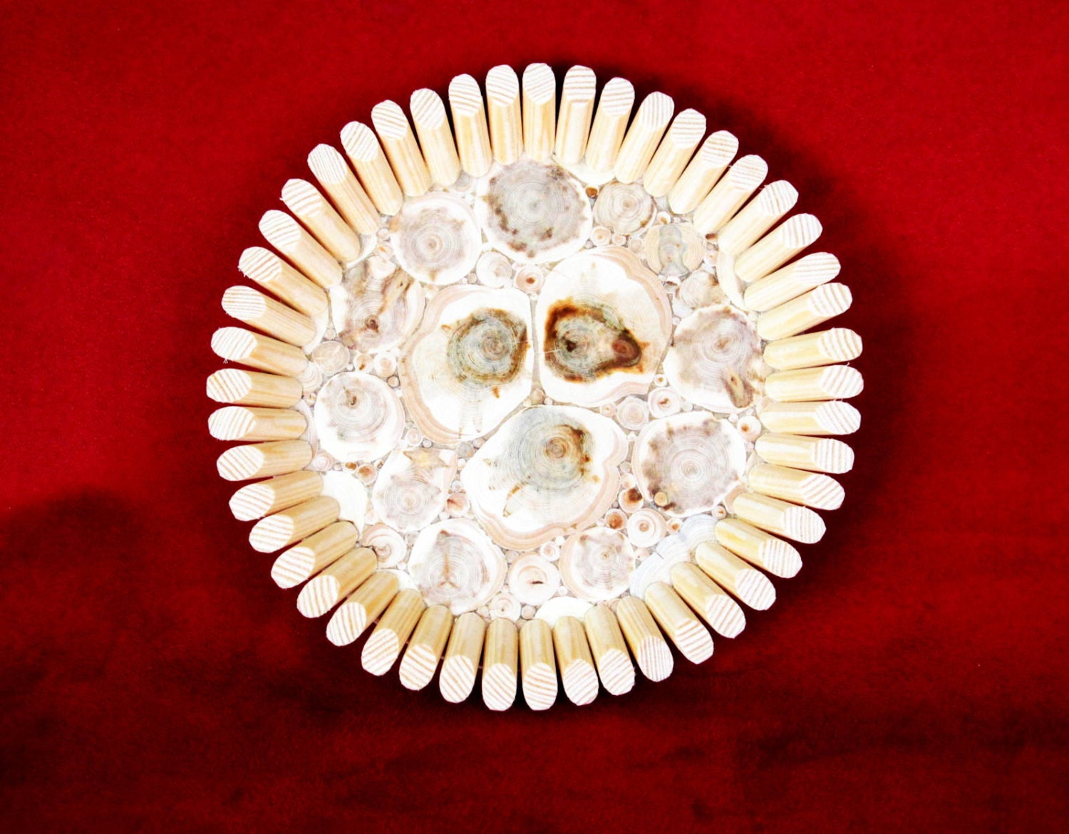 Juniper Wood Platter, Natural Handmade Bowl, Wooden Dish, Rustic Home ...