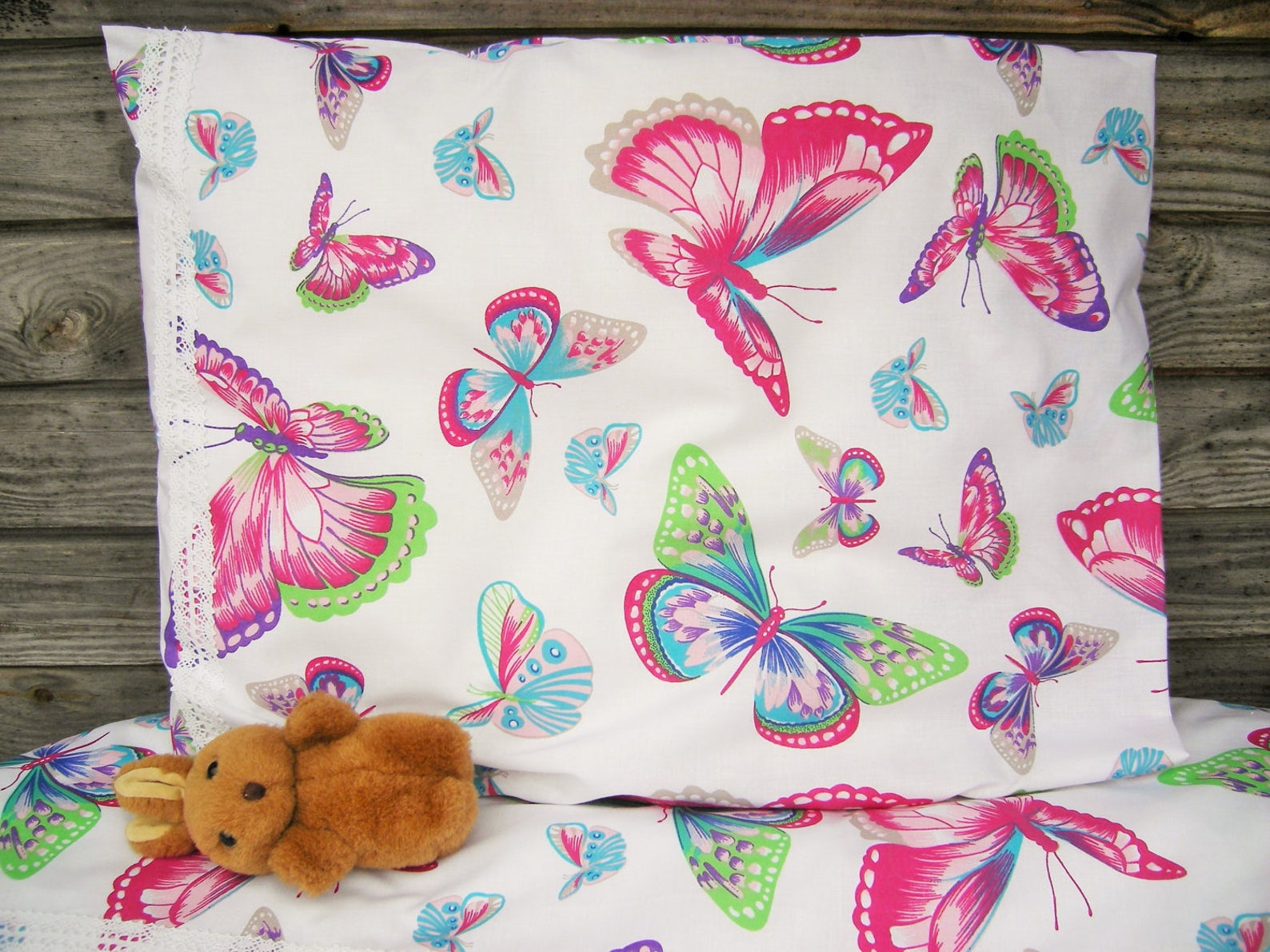 Butterfly Baby Bedding, Nursery Bedding, Cotton Baby Bedding, Baby Girl ...