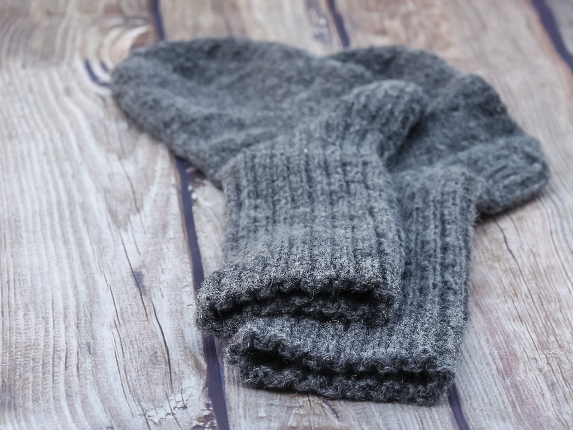 Men Wool Socks Handmade Socks Gray Wool Natural Sheep Wool - Etsy