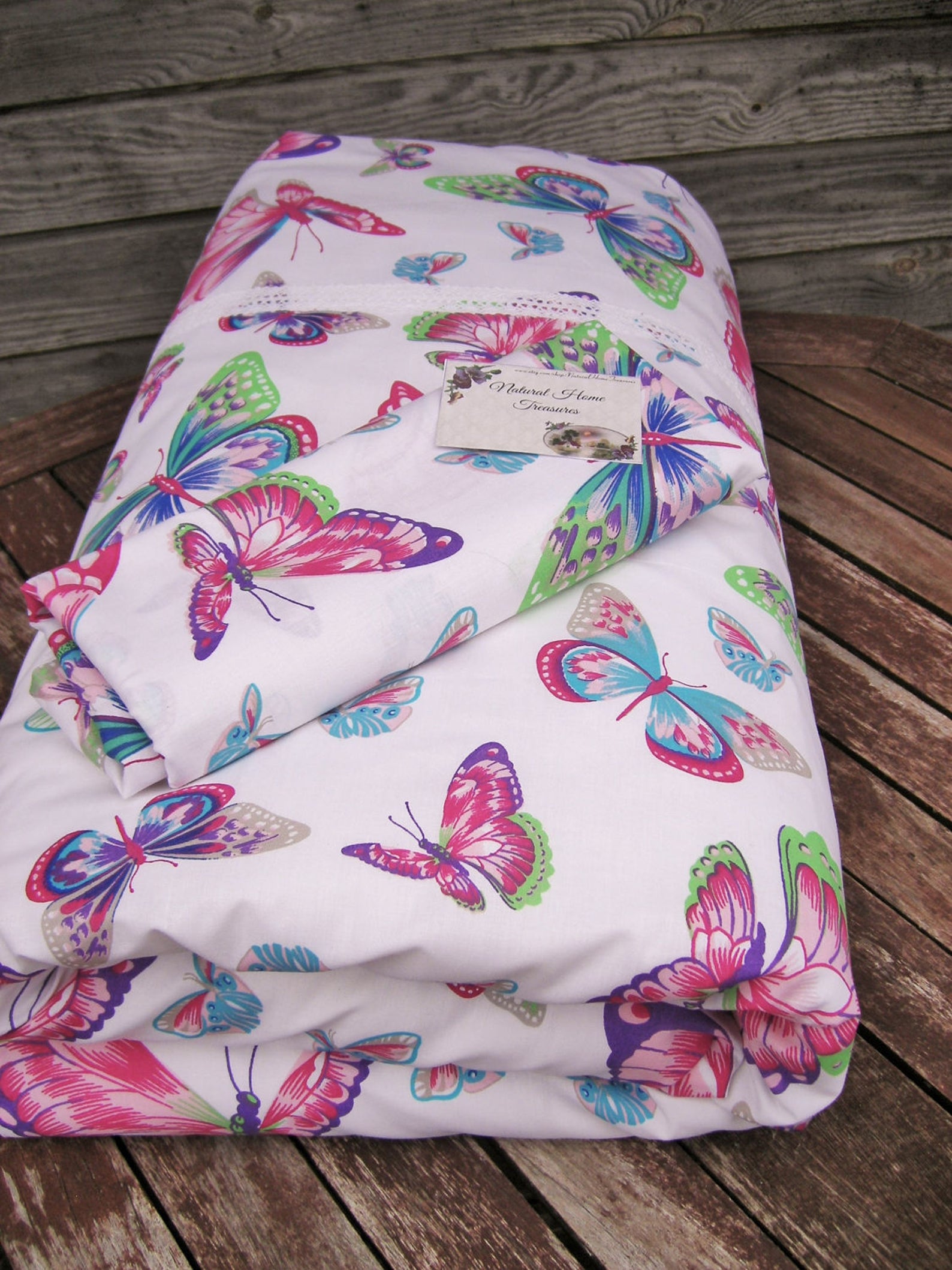Butterfly Baby Bedding, Nursery Bedding, Cotton Baby Bedding, Baby Girl ...