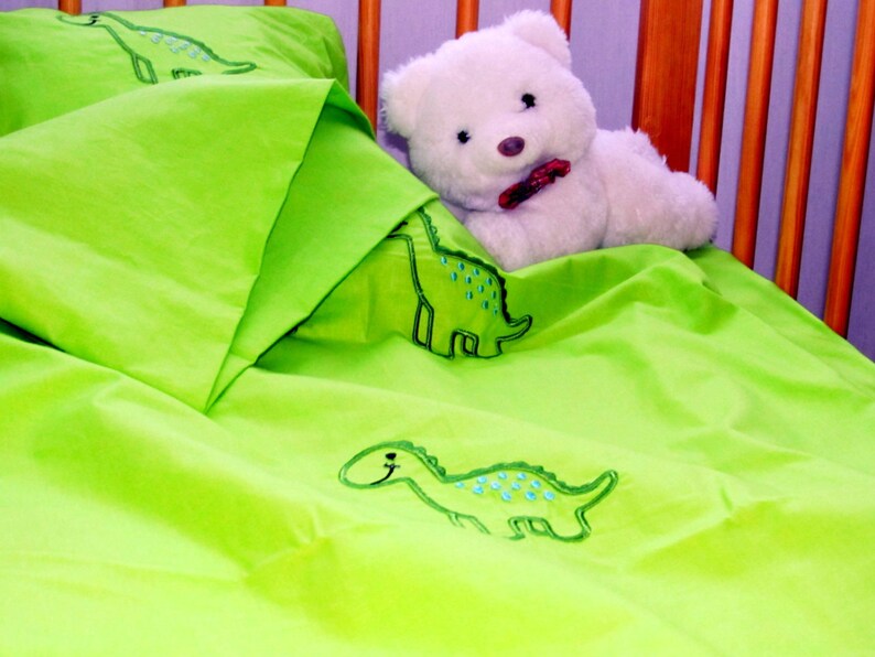 Baby Bedding Set 3pcs Pure Cotton Bed Linen HANDMADE Nursery | Etsy