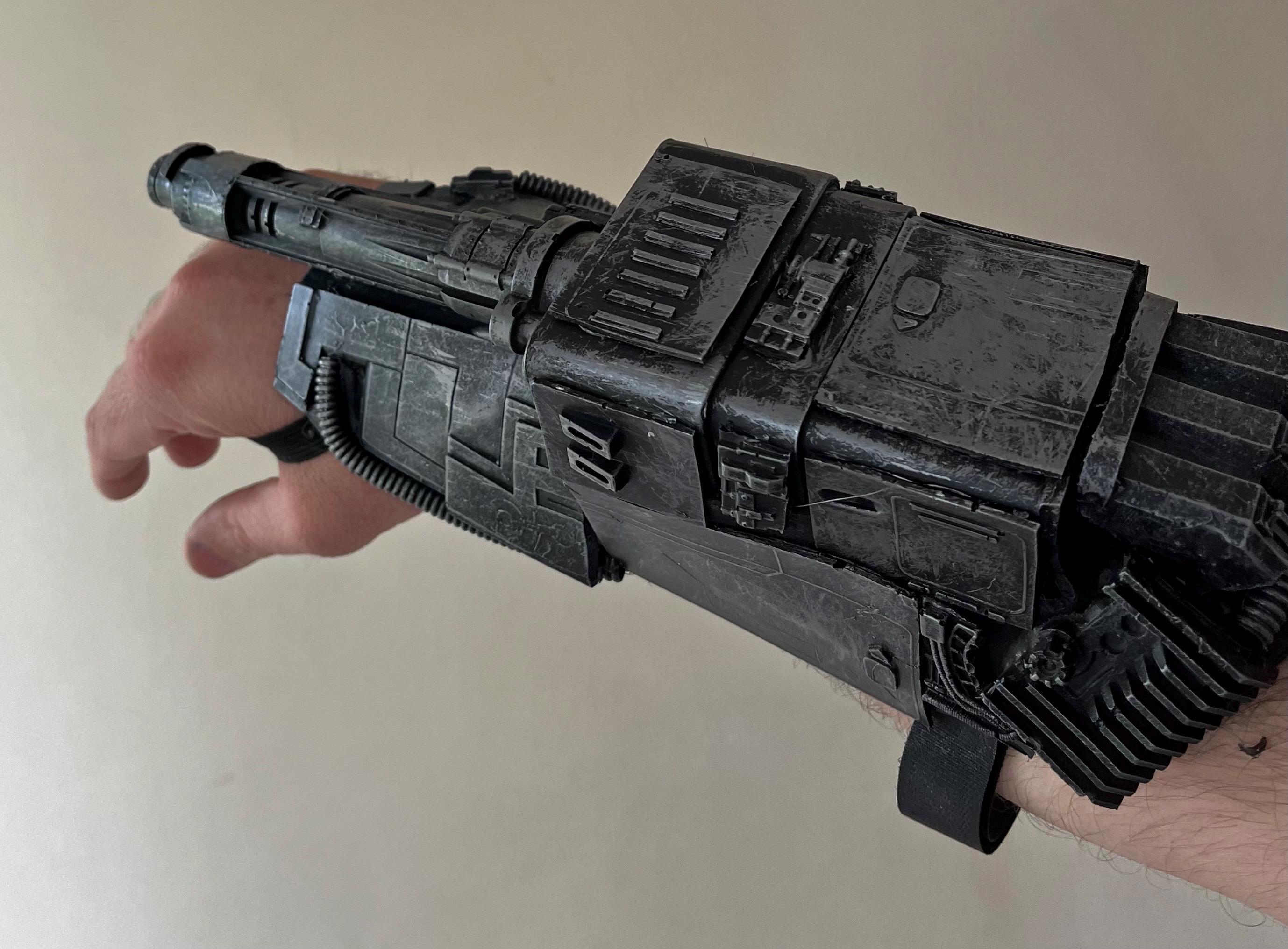 Laser Cannon Arm Cyberpunk Gauntlet - Etsy