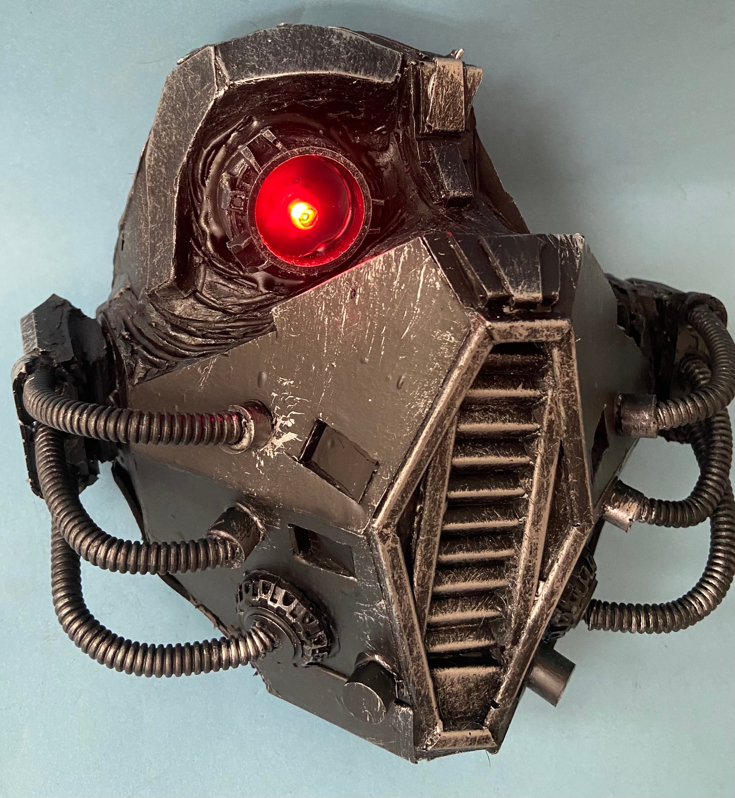 Star Wars Darth Malgus Inspired Resporator Mask With Bionic Eye Cosplay ...