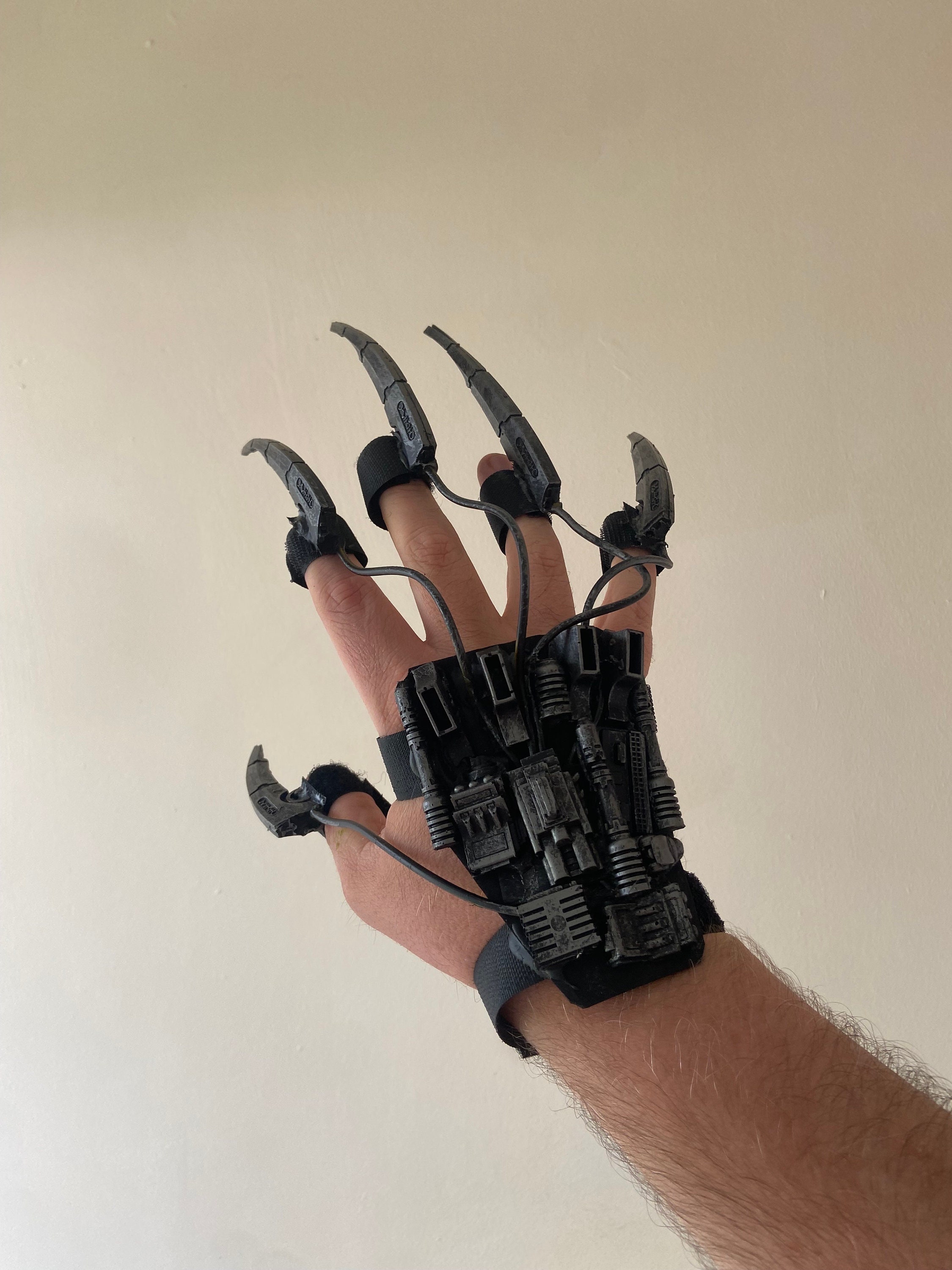 Cyberpunk Cyborg Claw Gloves - Etsy