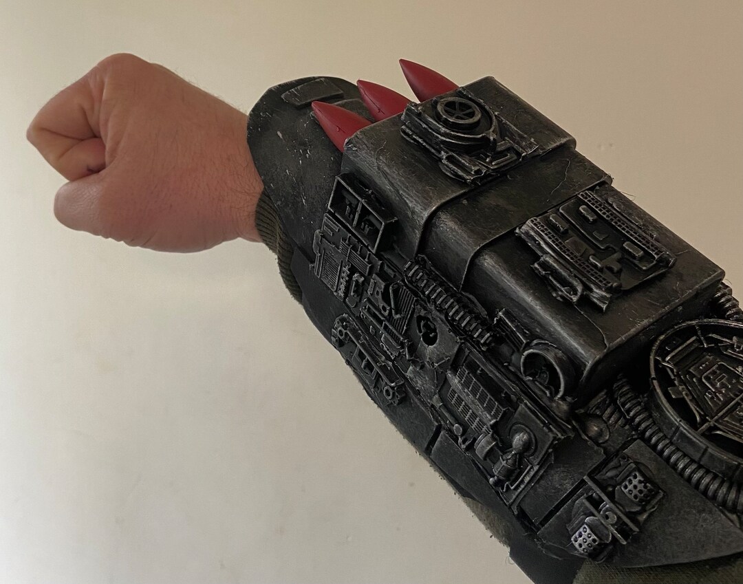 Power Armour Gauntlet Missile Launcher - Etsy