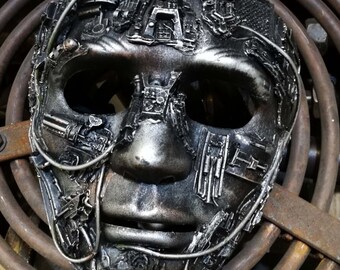 Borg star trek cosplay cyberpunk mask large