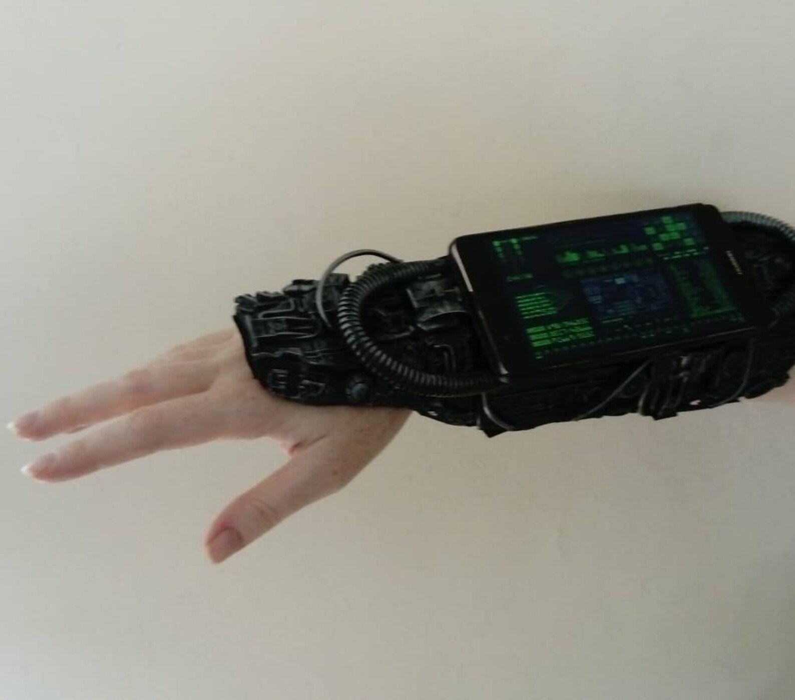 Star Trek Borg Arm Cosplay Cyborg Costume Piece. Smart Phone - Etsy