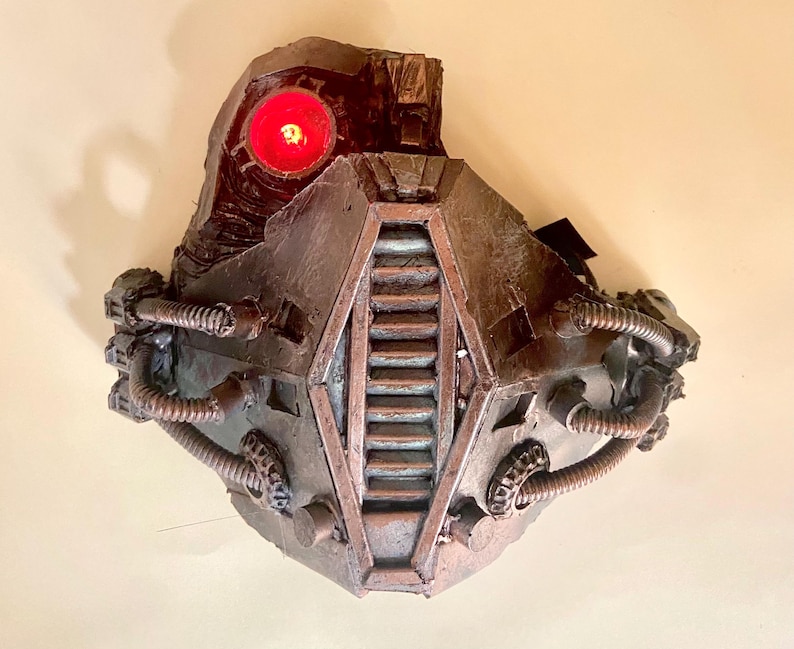 Star Wars Darth Malgus Inspired Resporator Mask With Bionic Eye Cosplay ...