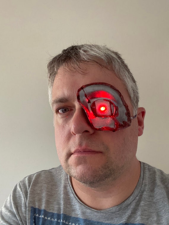 Cyberpunk Terminator Style Cosplay Eye Piece - Etsy