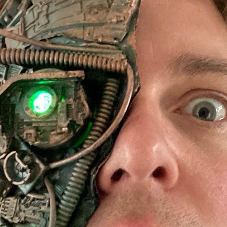 Cosplay Bionic Eye or Borg Style Mask. Left Sided - Etsy