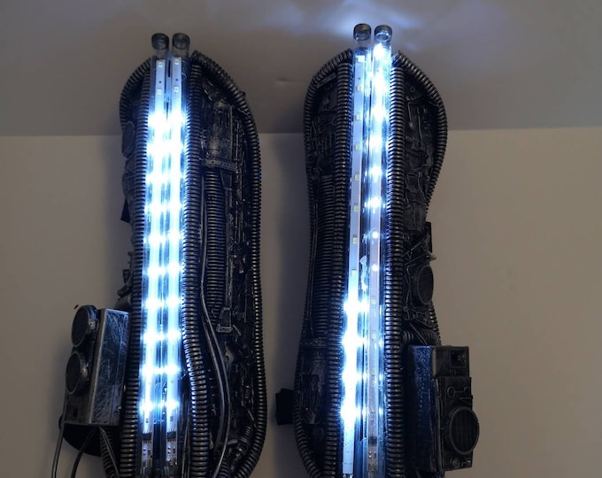 LED Strobing Lights Cosplay Cyberpunk Cyborg Costume Arm. - Etsy