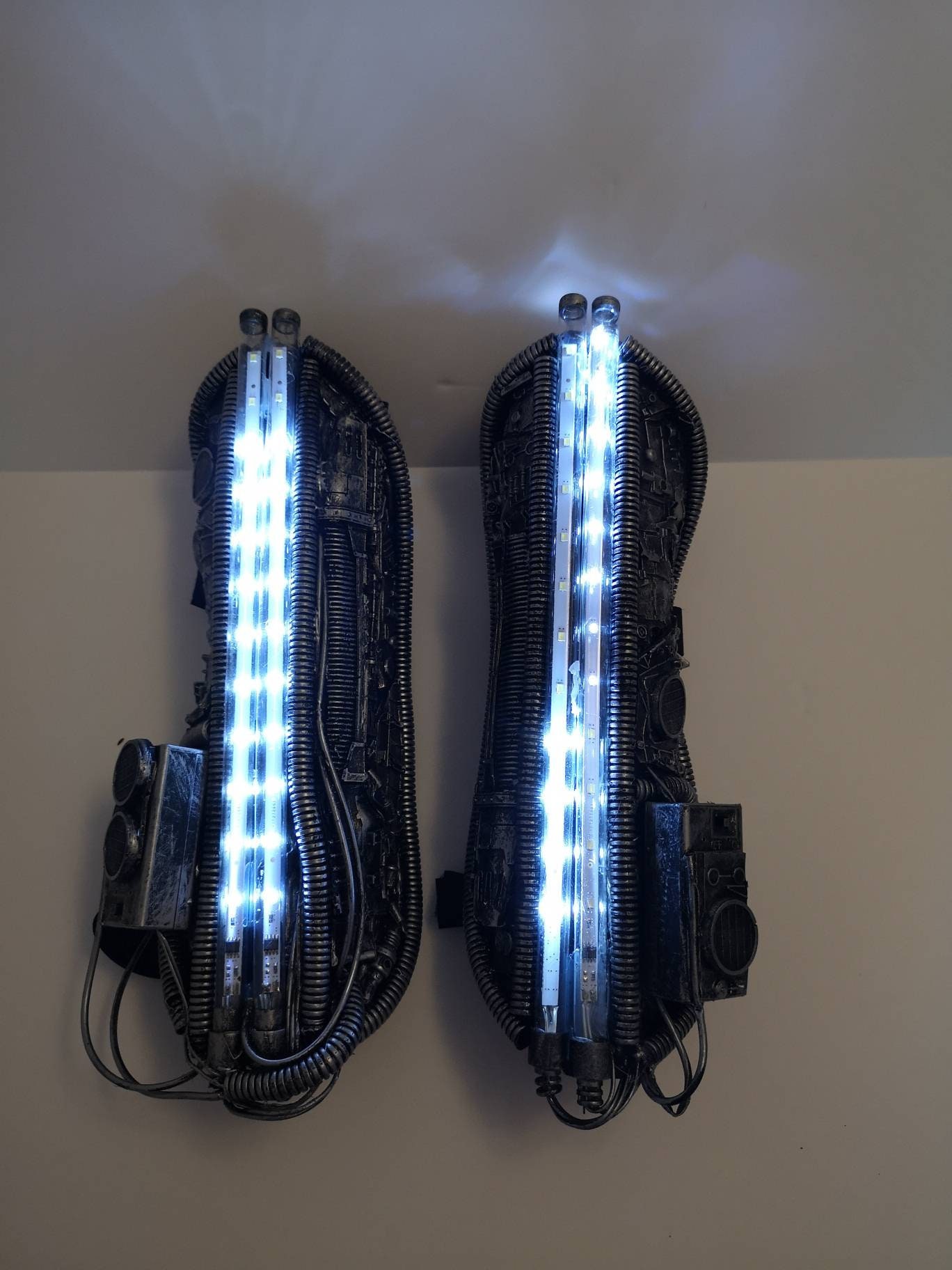 LED Strobing Lights Cosplay Cyberpunk Cyborg Costume Arm. - Etsy