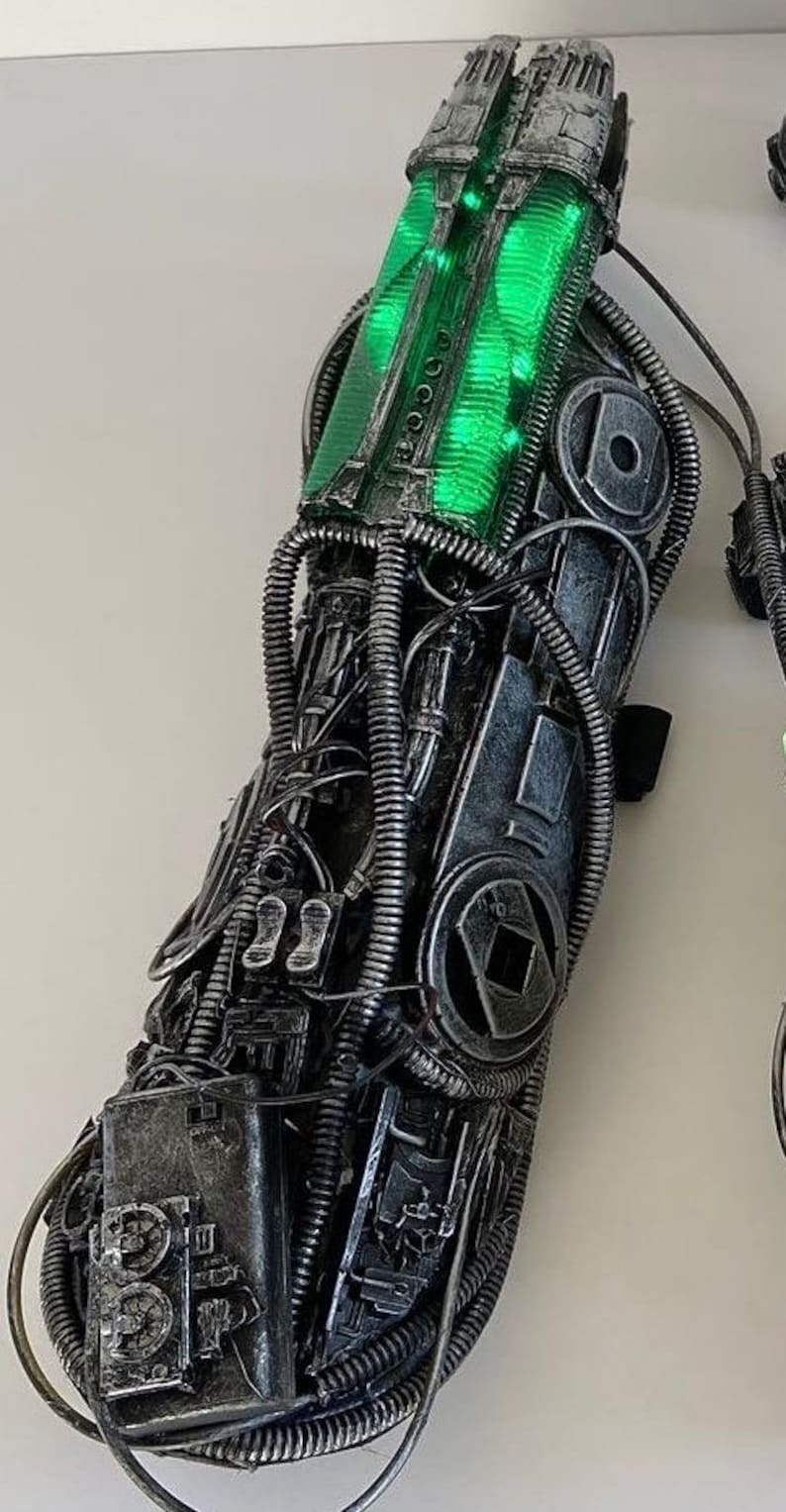 Plasma Cannon Cosplay Cyberpunk Cyborg Costume Arm. - Etsy UK