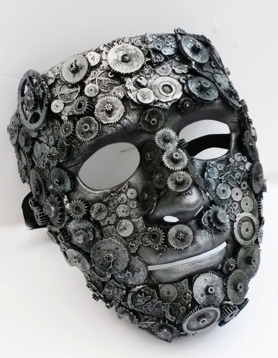Steampunk Clockwork Mask Large | Etsy