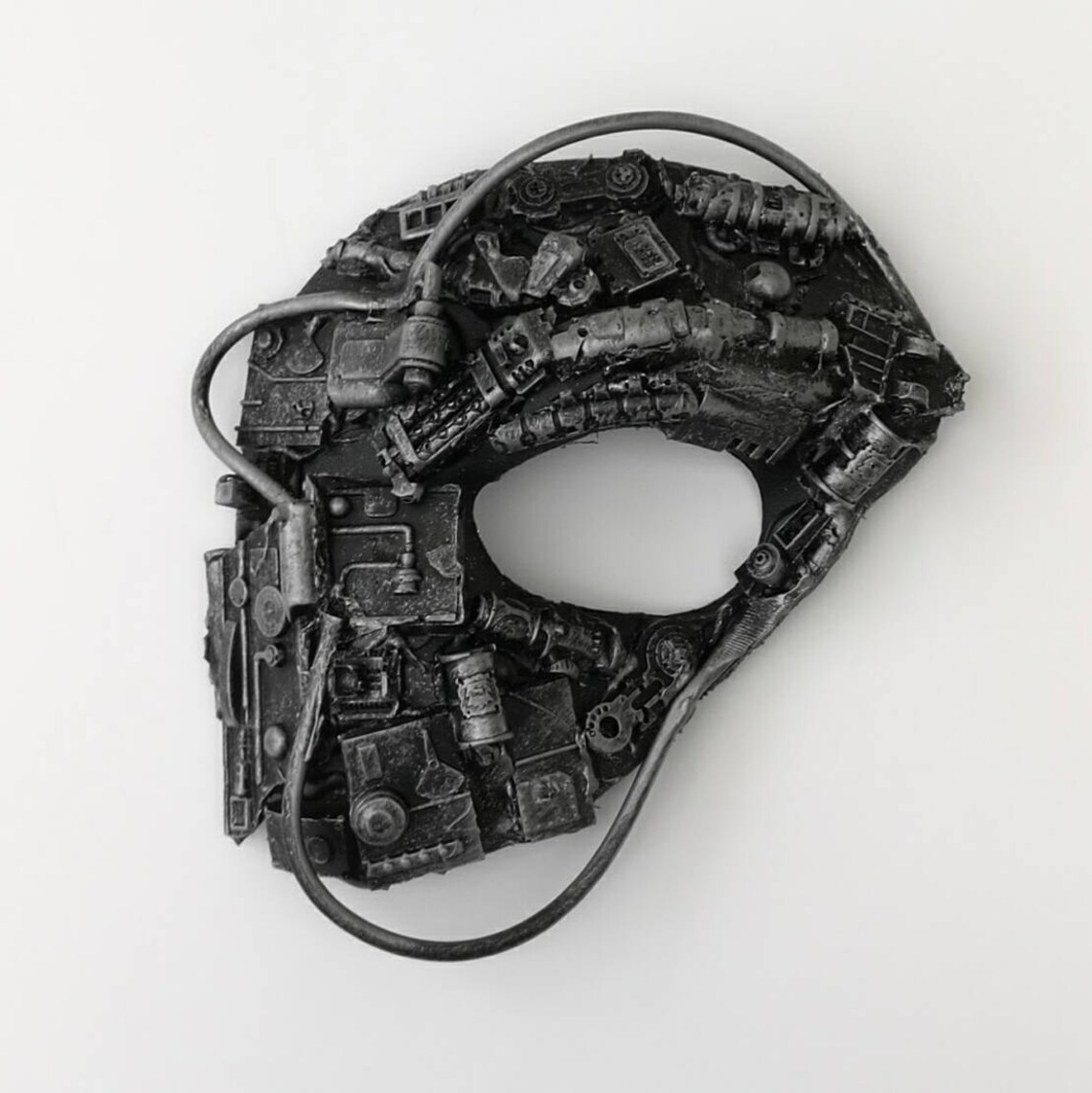 Cyberpunk Borg Style Mask. (no Straps) - Etsy